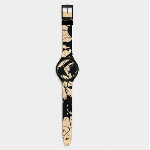 Jackson Pollock | Accessories | Jackson Pollock Black White Wrist Watch ...